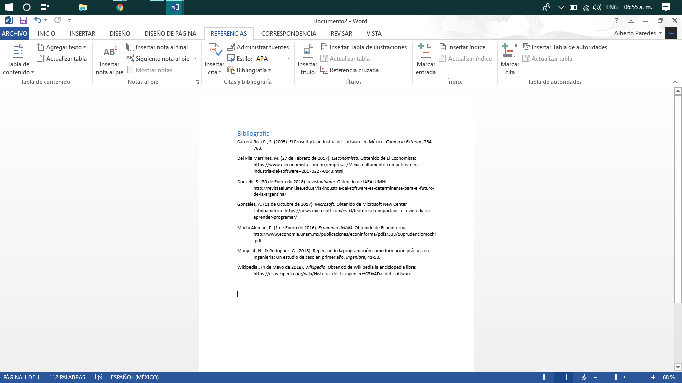 Organización de fuentes Formato APA – Mapache Devs